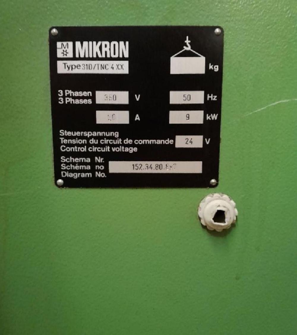 Mikron WF 31 D / MHS Group Germany GmbH